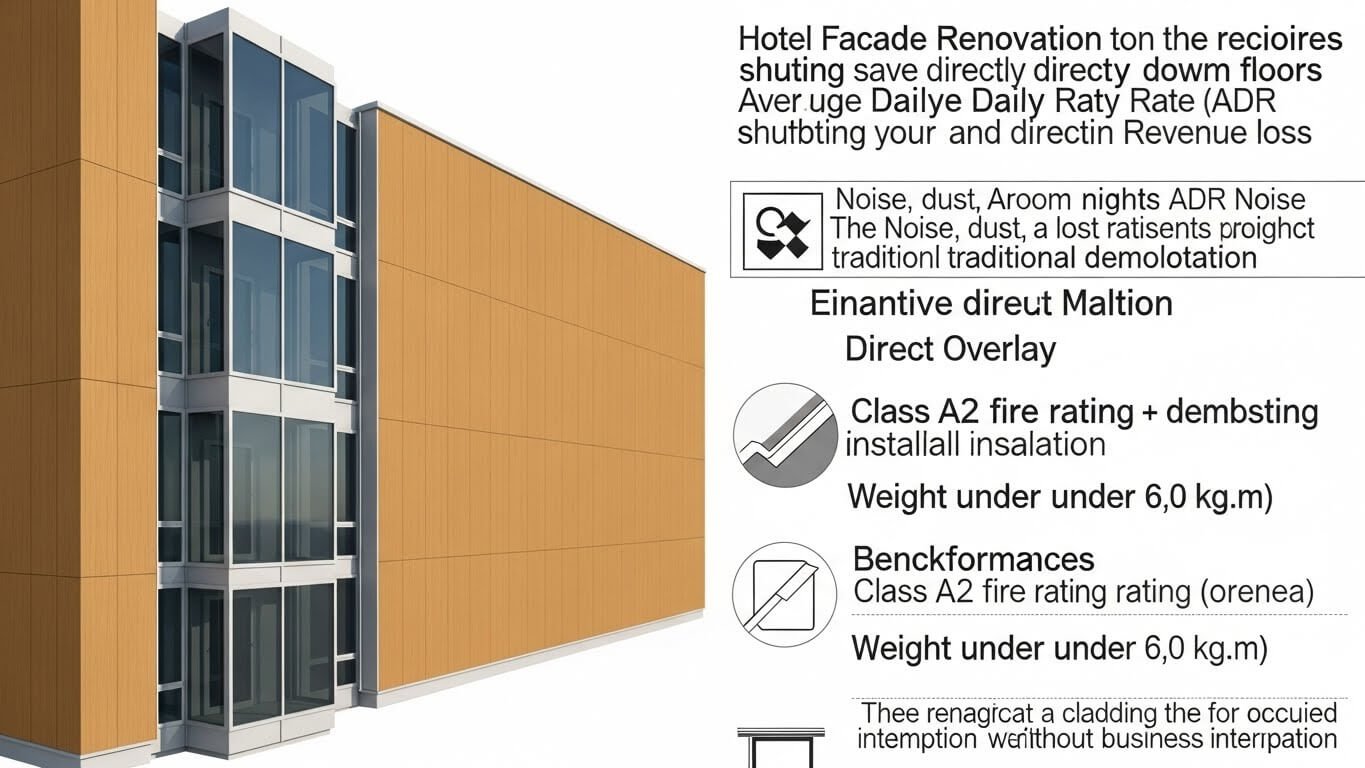 Renovating Occupied Hotels: The "Zero Downtime" Facade Solution